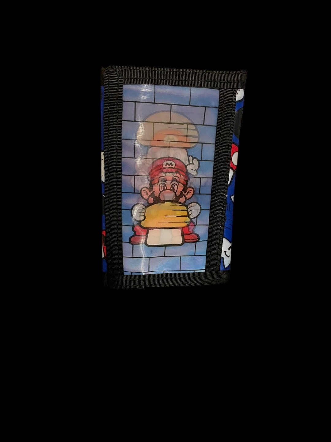 Vintage 1990 Super Mario Bros Trifold Wallet Lenticular - Etsy