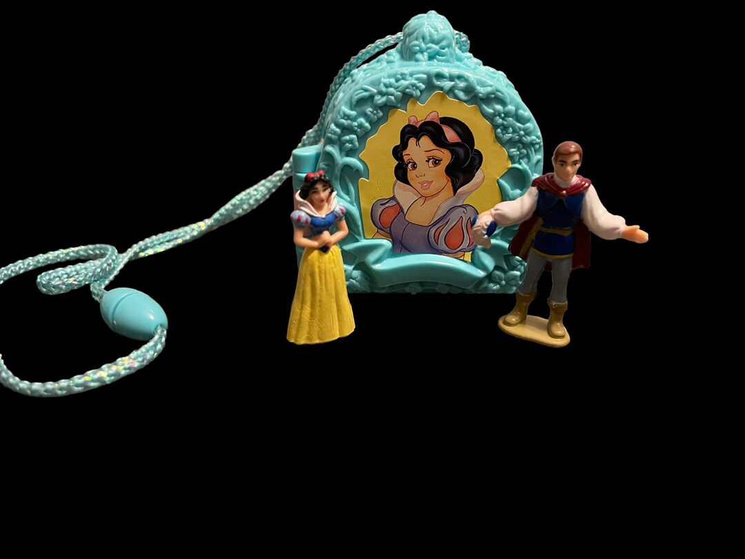 Vintage Mattel Disney Once Upon a Time Snow White Locket - Etsy