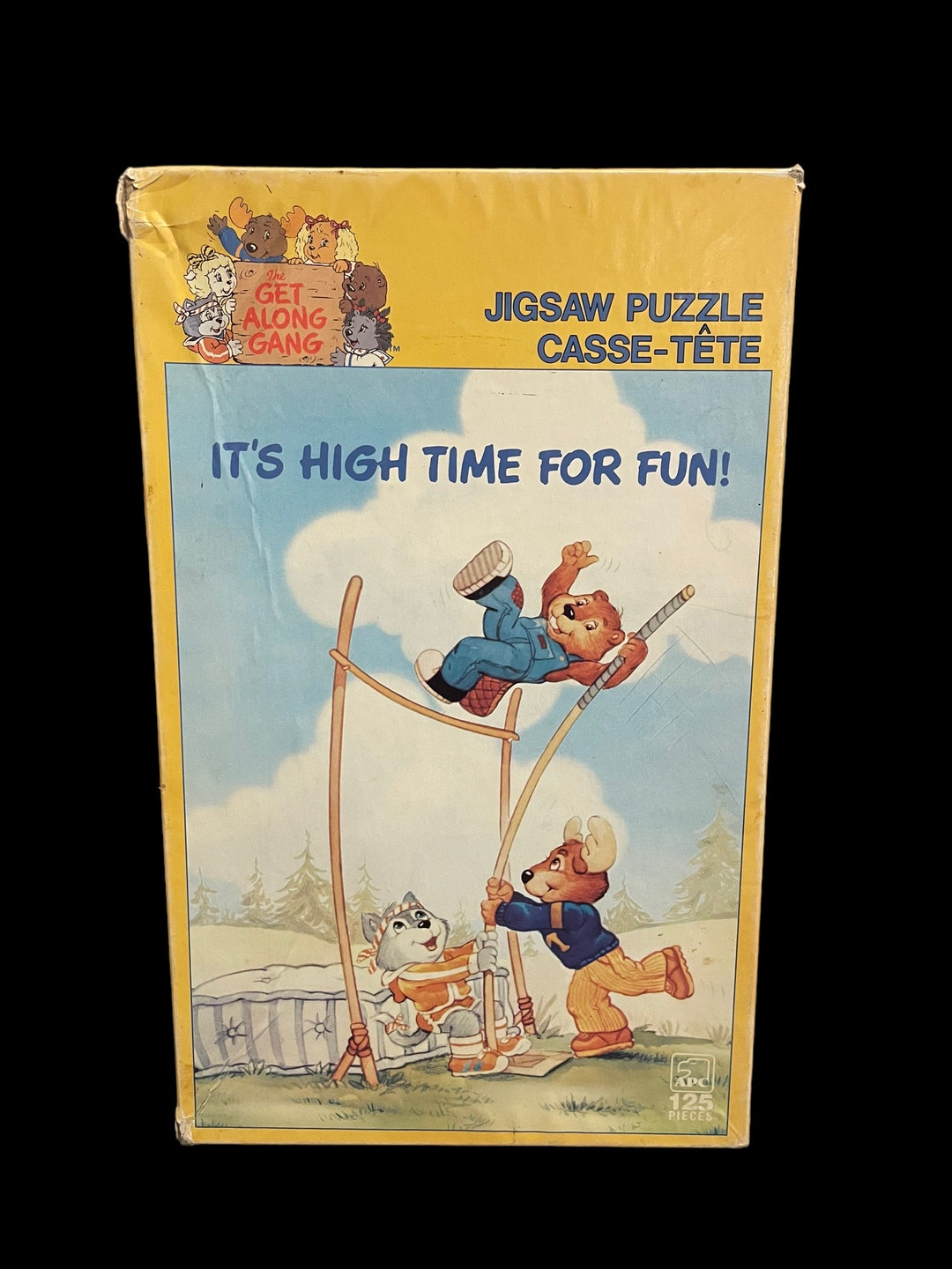 Vintage 1984 the Get Along Gang Puzzle, Read - Etsy