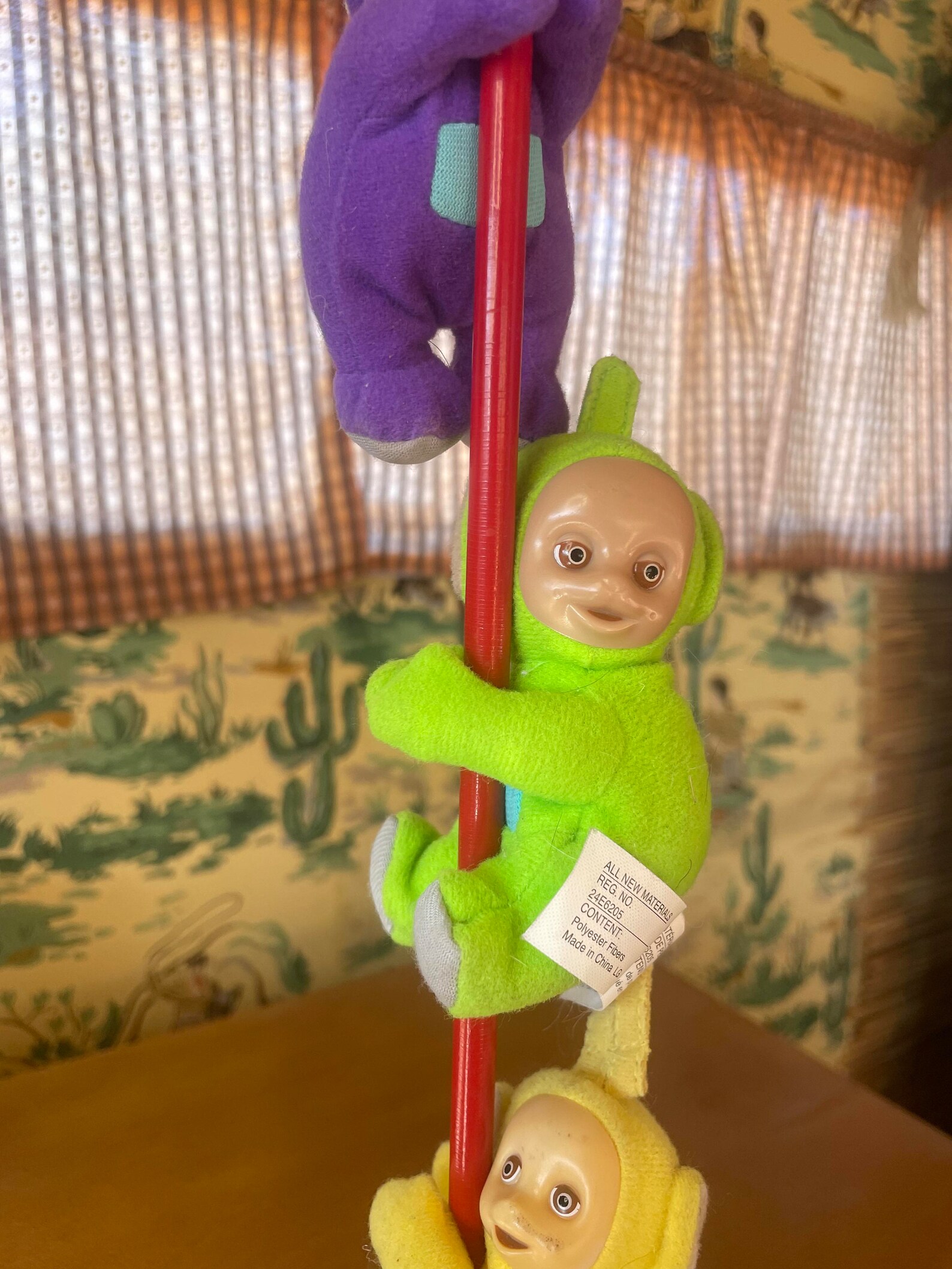 Vintage Teletubbies With Clasping Hands- Tinky Winky, Dipsy, and Law ...
