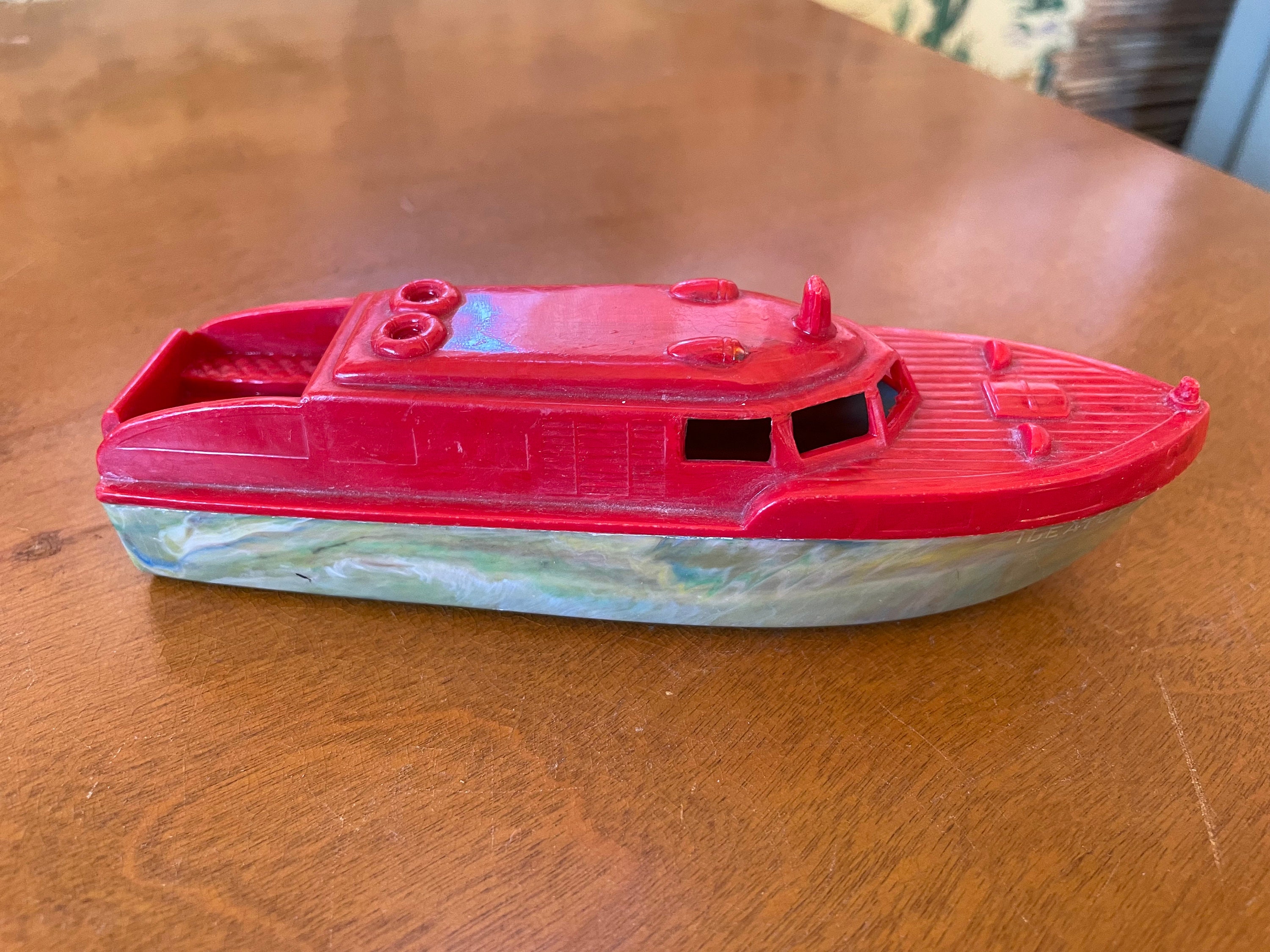 Vintage Toy Boats 3 Plastic Usa-made Rare WORKS - Etsy