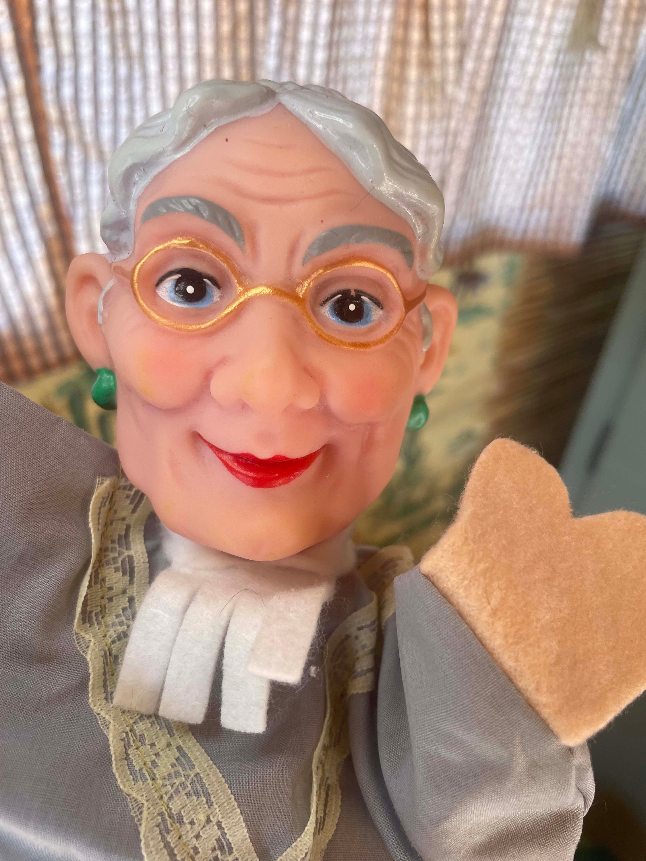 1970s Mr. Rogers Grandma Puppet - Etsy