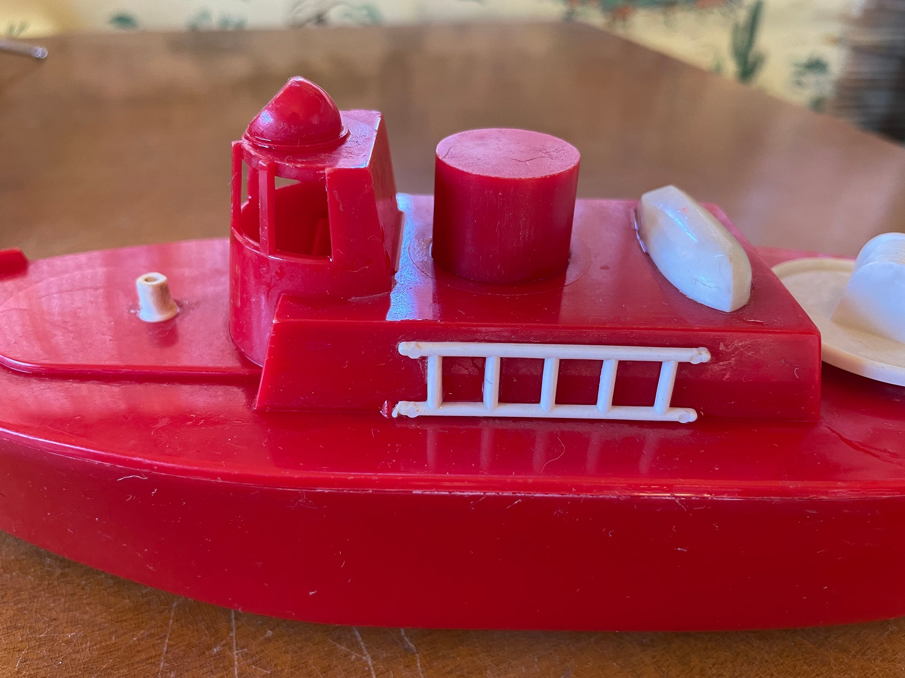 Vintage Toy Boats 3 Plastic Usa-made Rare WORKS - Etsy