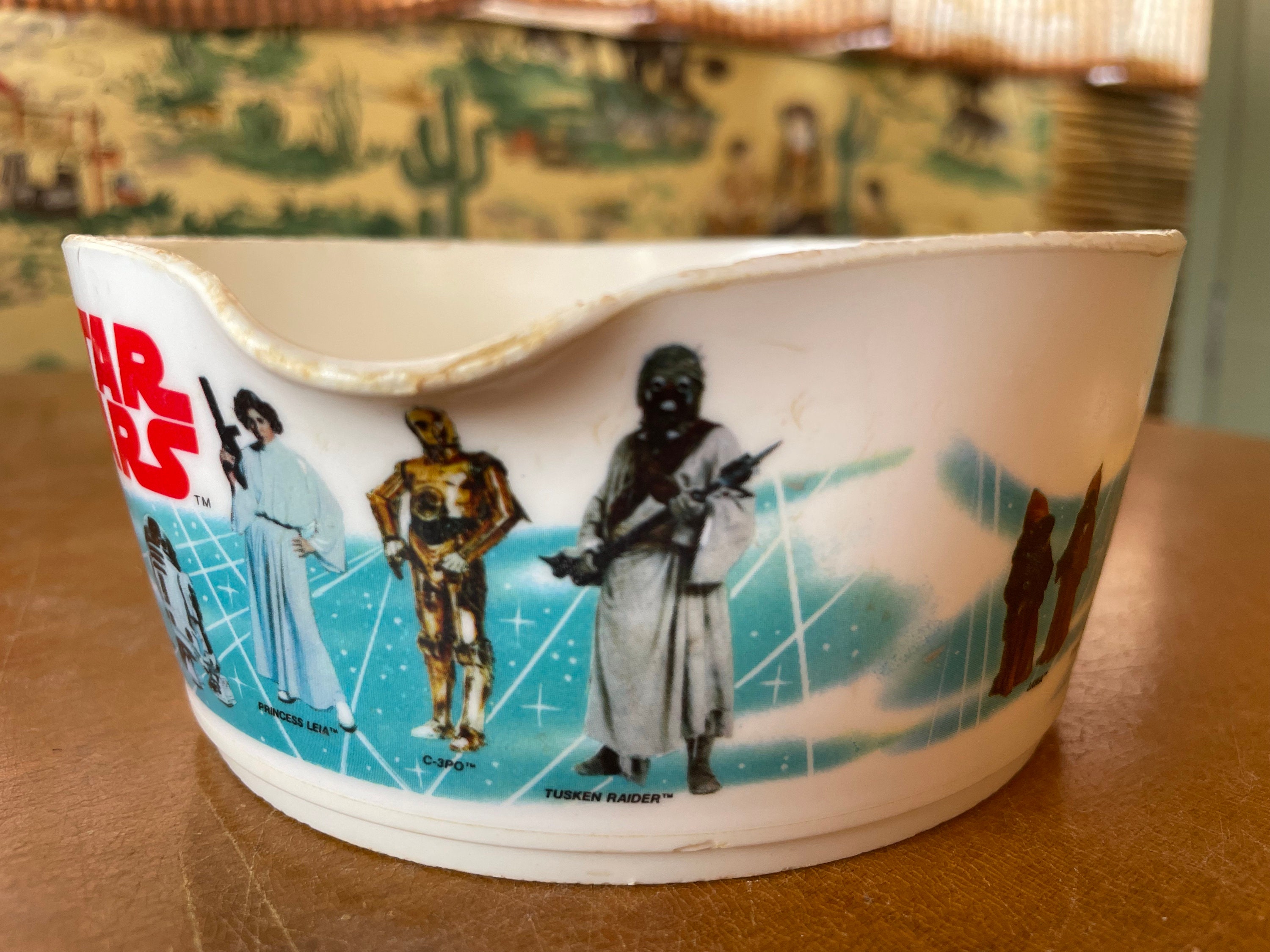 1977 Star Wars Bowl Deka Plastic - Etsy