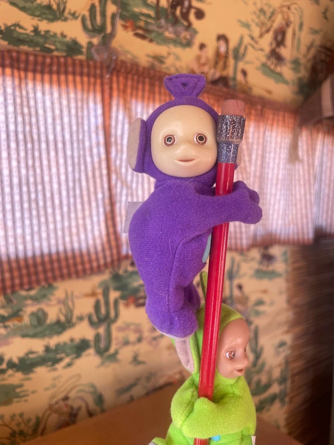 Vintage Teletubbies With Clasping Hands- Tinky Winky, Dipsy, and Law ...