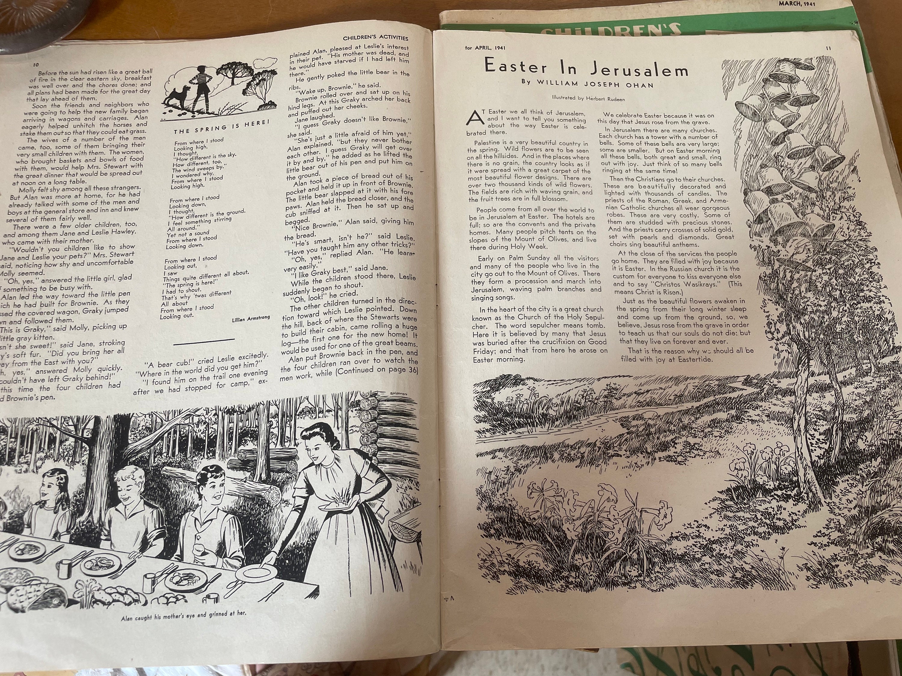 1940s Children's Activities Magazines (2) - Etsy