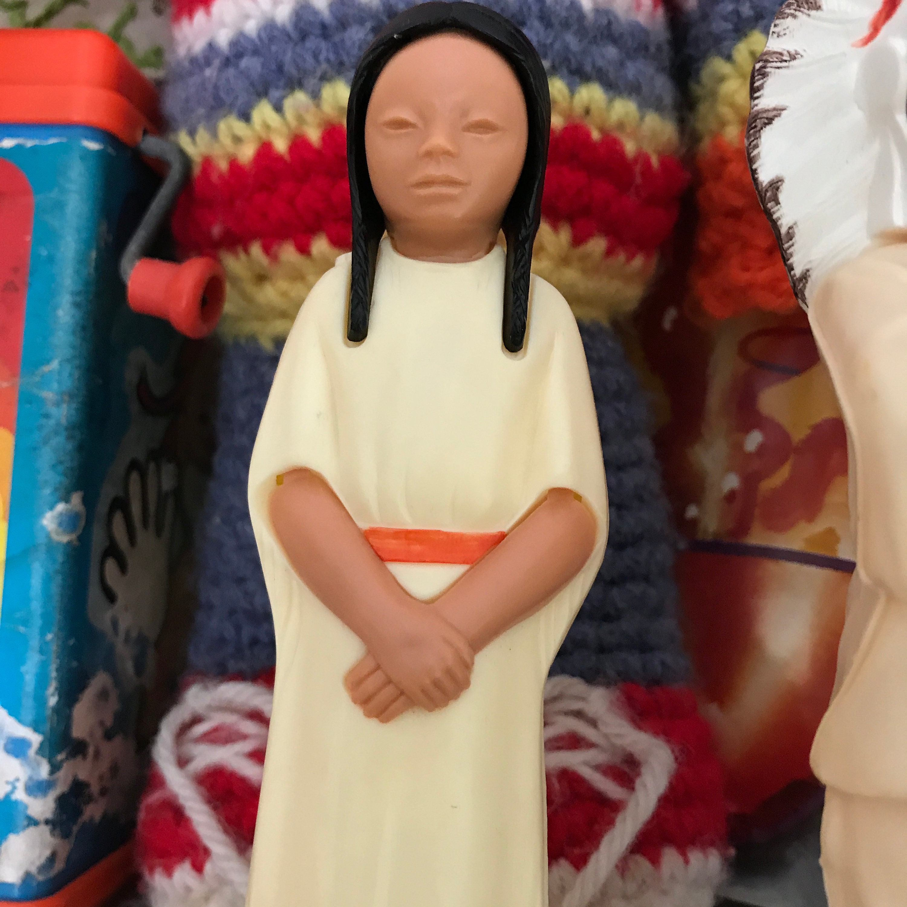 Vintage Celluloid Native American Toy Figures - Etsy