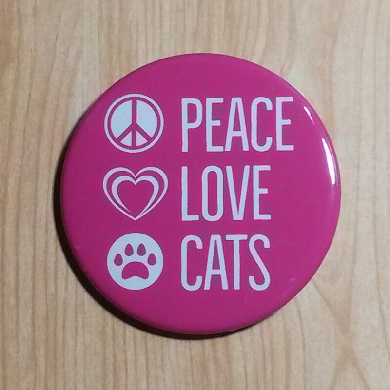 Kitty Peace Sign - Etsy