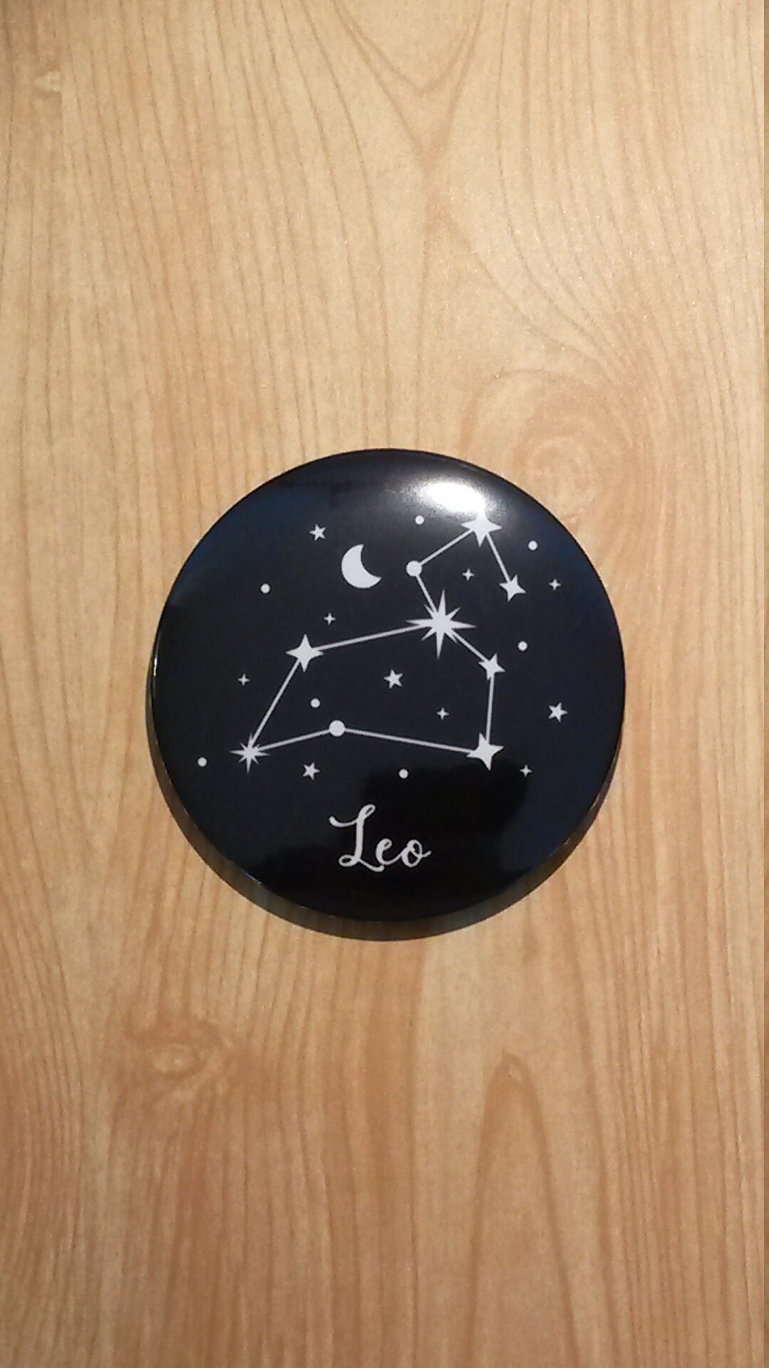 Leo Zodiac Constellation Pinback Button Pin, Astrology Gifts, Birthday ...