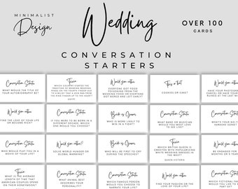 Wedding Table Trivia Games - Etsy