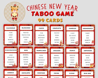 Printable Chinese New Year | Etsy