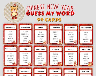 Chinese Family Words - Etsy