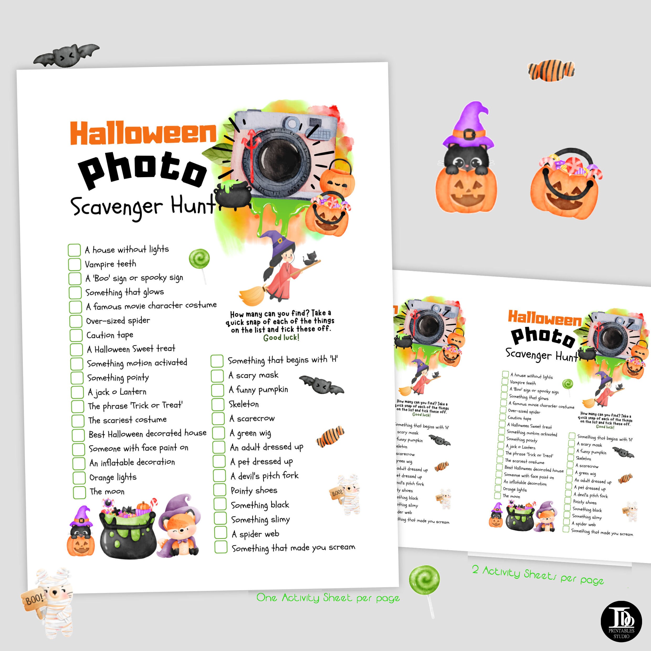 Big Festive Scavenger Hunt Bundle for Kids | Holiday Games | Treasure ...