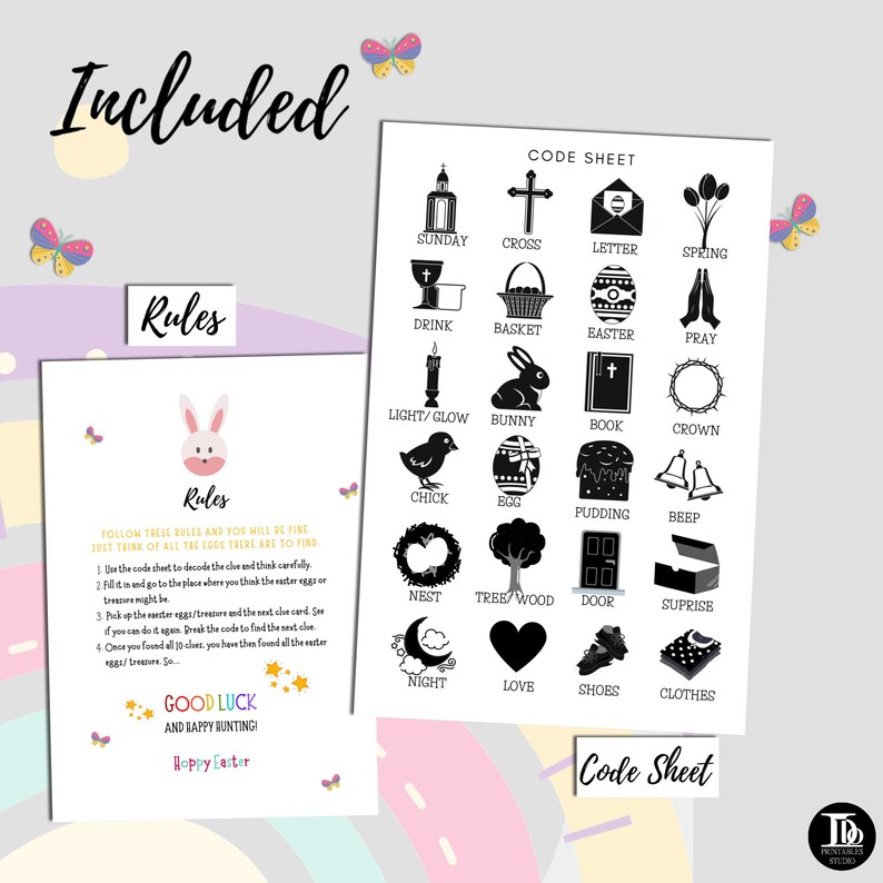 Ultimate Easter Scavenger Hunt Bundle Kids Easter Scavenger - Etsy Canada