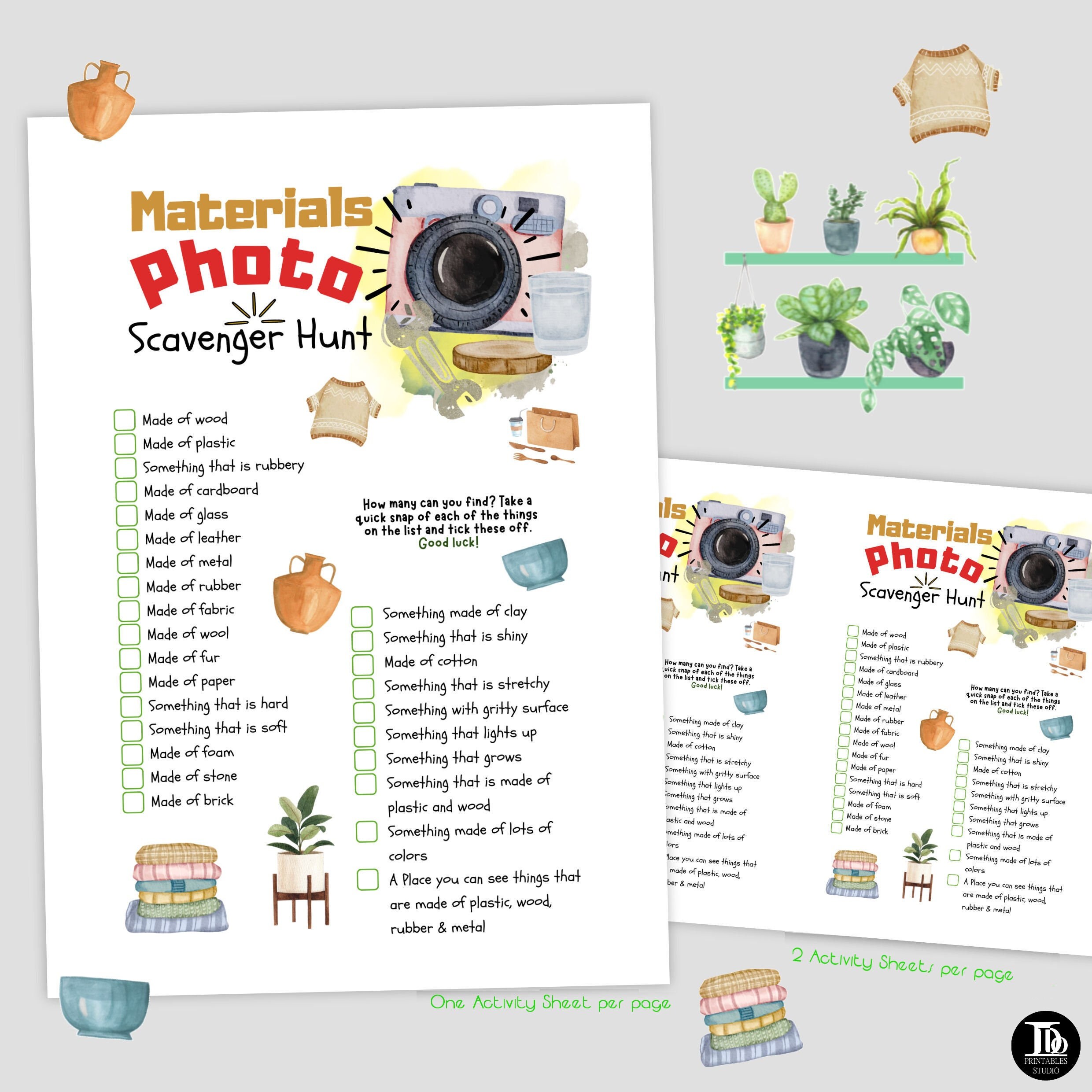 Science Scavenger Hunt