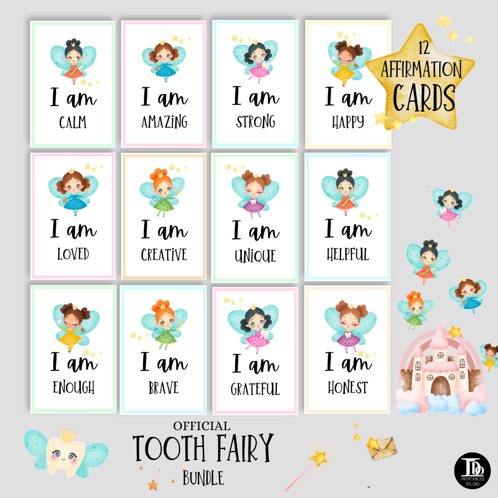 Tooth Fairy Letter Bundle Tooth Fairy Certificate Tooth Fairy Letters ...