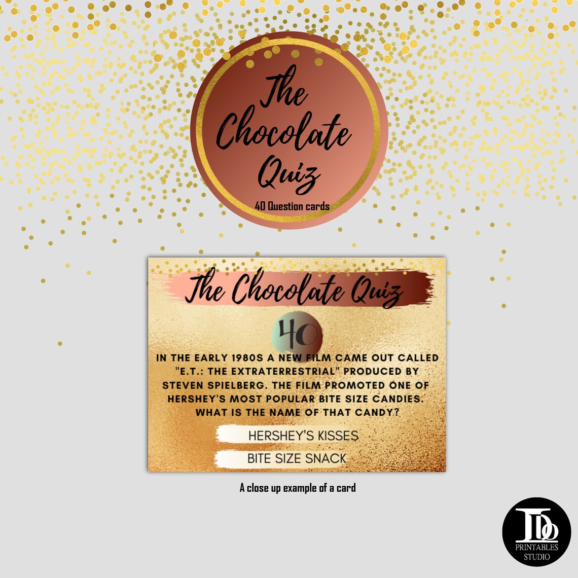 Chocolate Quiz / Questions and Answers Cards / Trivia Night / - Etsy UK