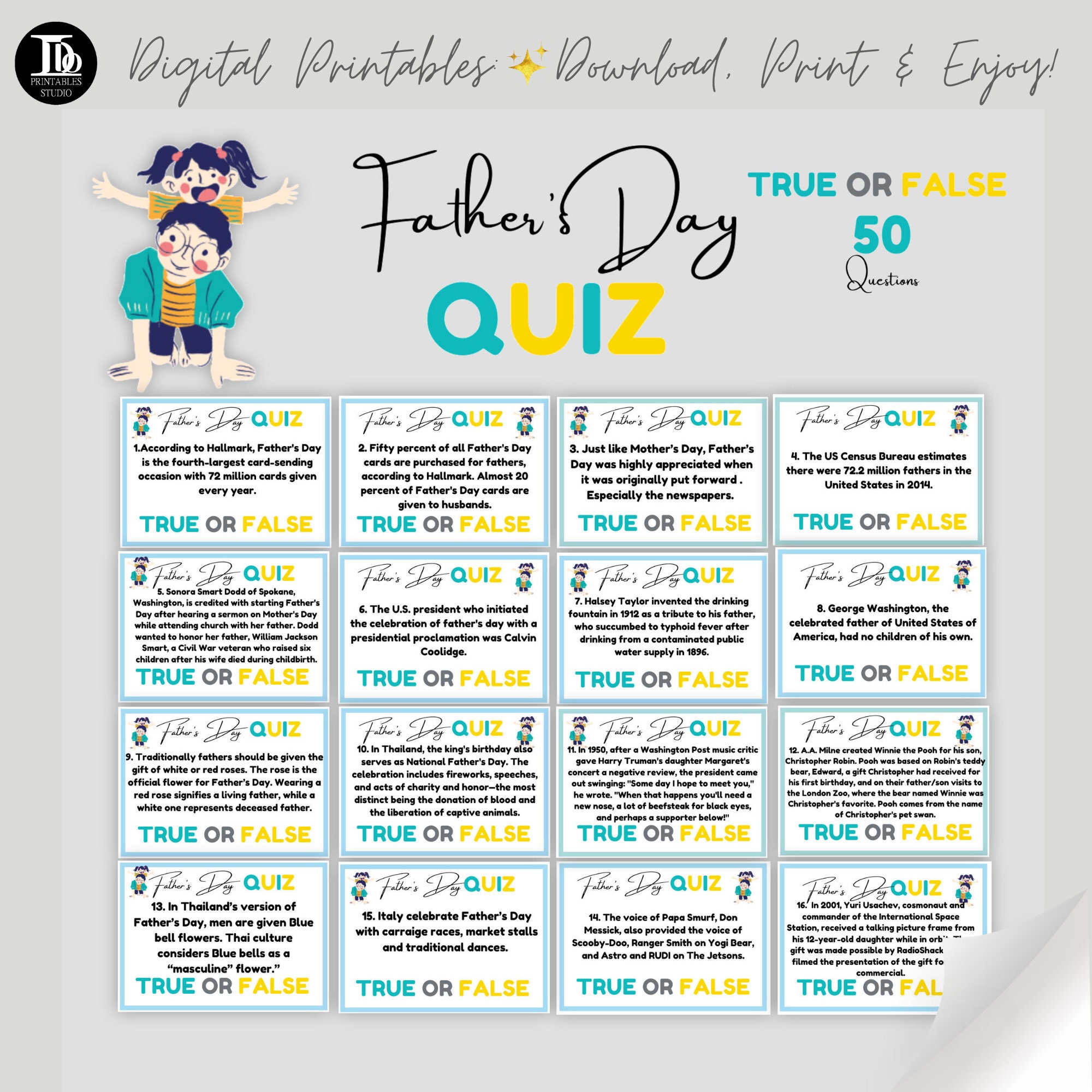 True Or False Questions For Kids