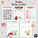 Santa's Activity Bundle | Printable Christmas Activity Bundle for Kids ...