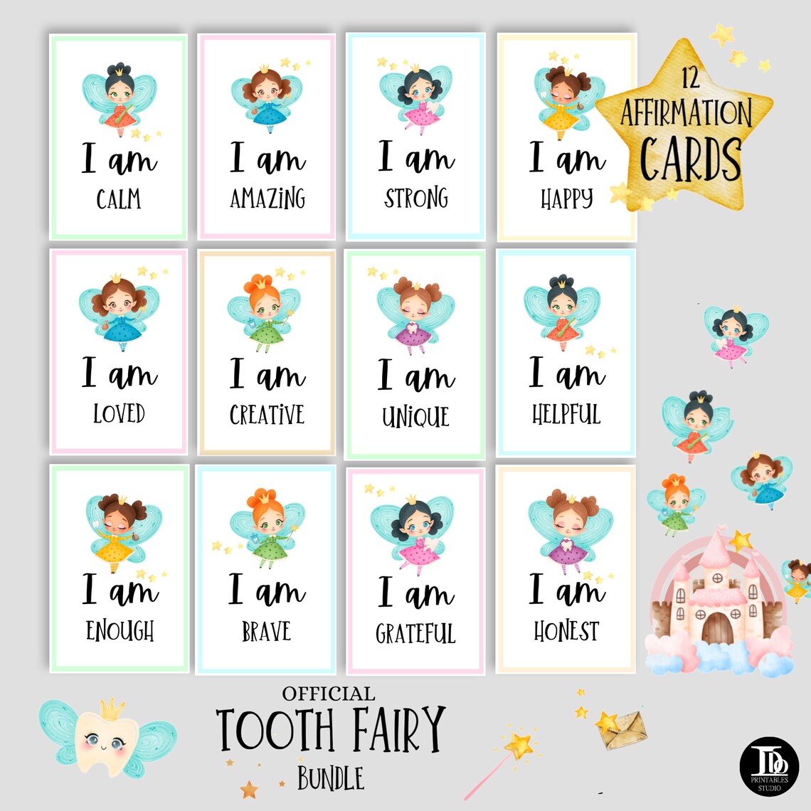 Tooth Fairy Letter Bundle Tooth Fairy Certificate Tooth - Etsy