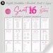 Sweet 16 Games Bundle Printable | Sweet 16 Birthday Party Ideas | Sweet ...