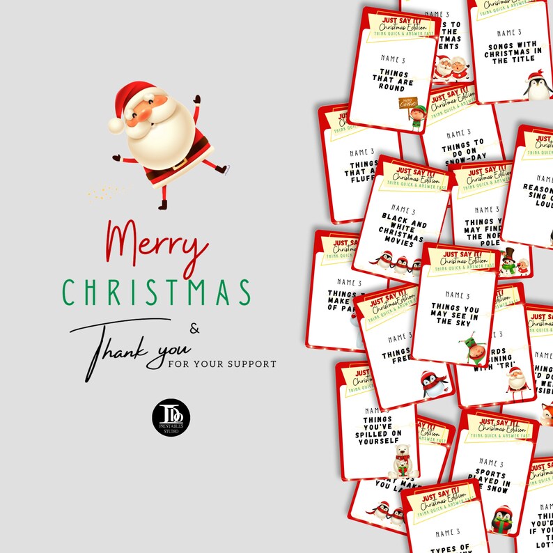 Christmas Party Games | Christmas Dinner Party Group Game | Funny ...