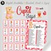 Valentine's Day Kids Party Activity Cards Cupid Says Game Simon Says ...