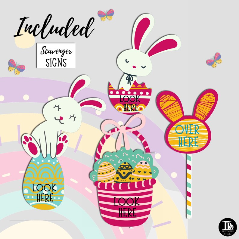 Ultimate Easter Scavenger Hunt Bundle Kids Easter Scavenger - Etsy Canada