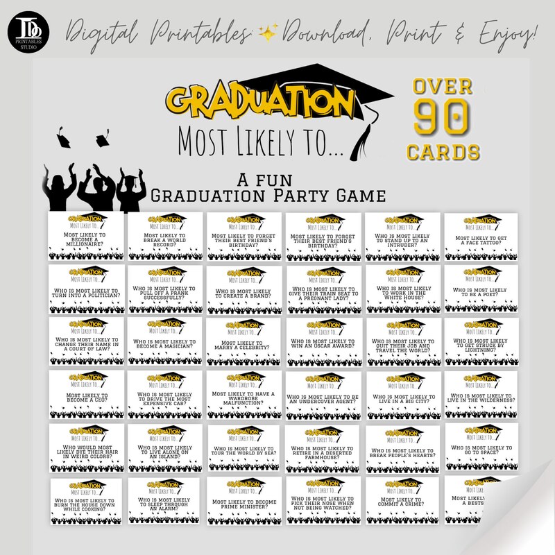 Graduation Games - Etsy