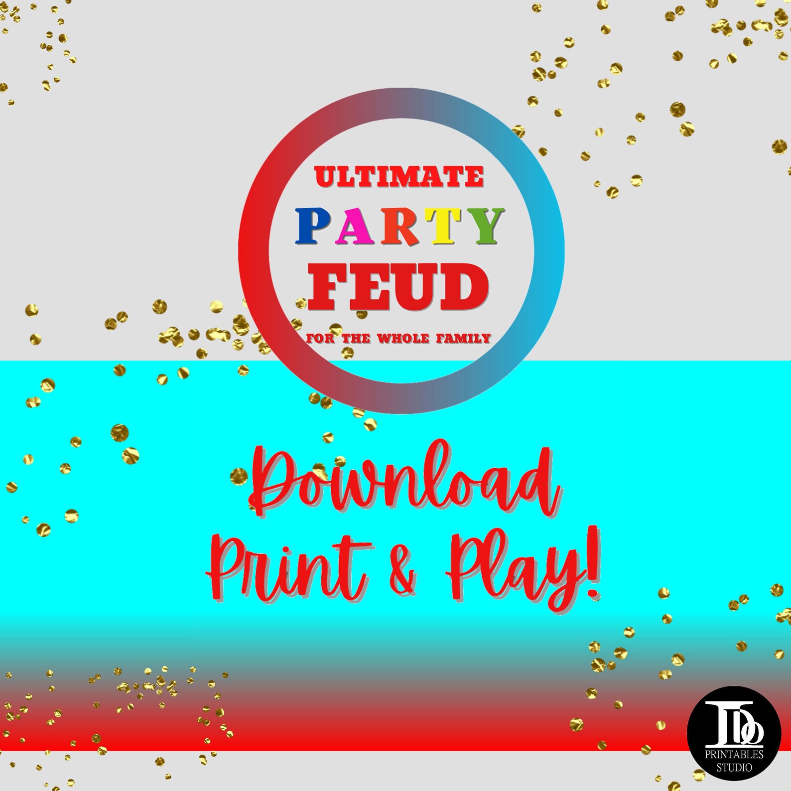 Family Friendly Feud Quiz Printable / Ultimate Trivia Quiz / - Etsy