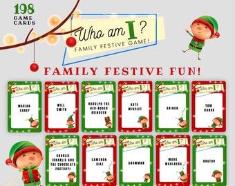 Christmas True or False Game Festive Themed Family Games Festive Table ...