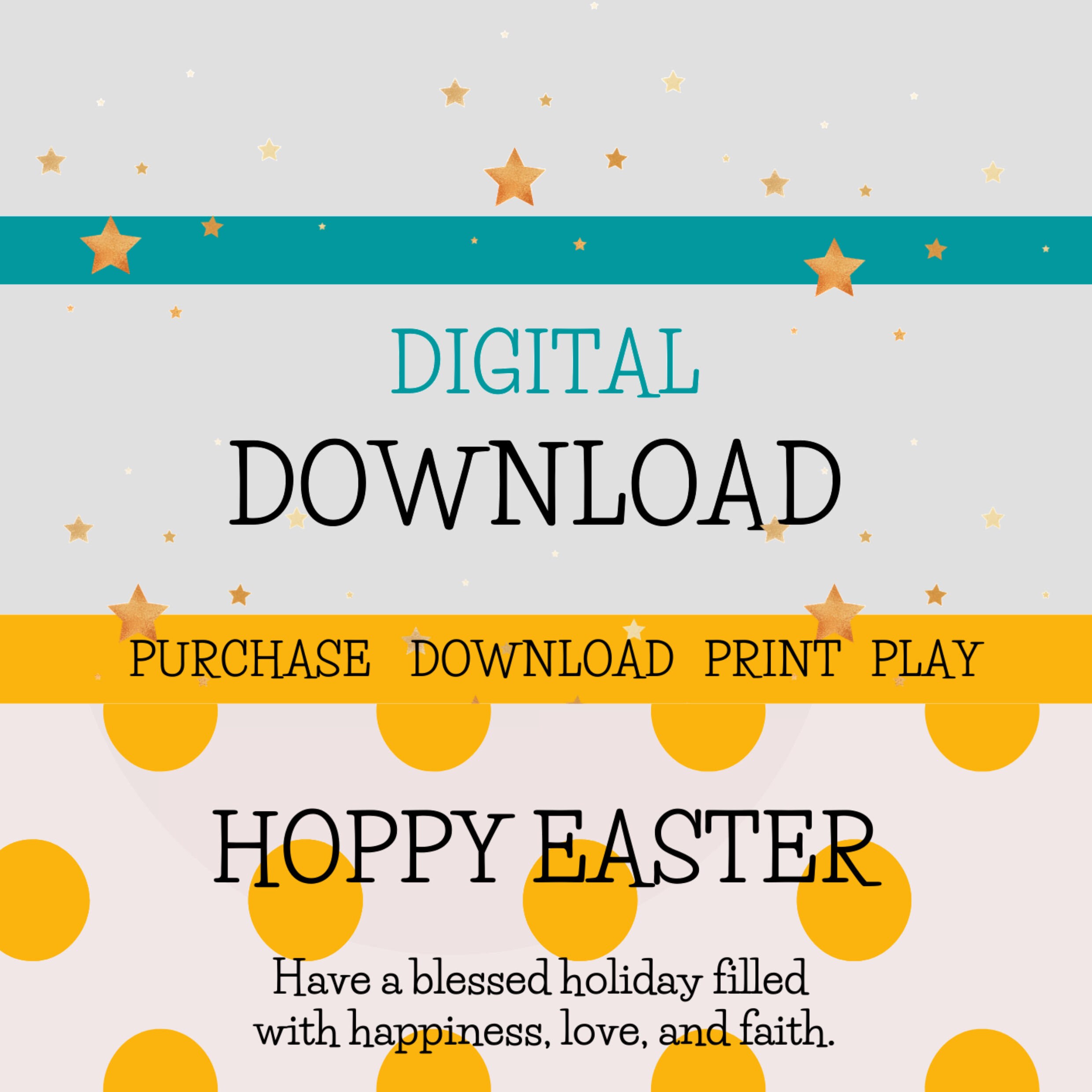 Easter Family Trivia / True or False Game/ Easter Quiz / Easter Family ...