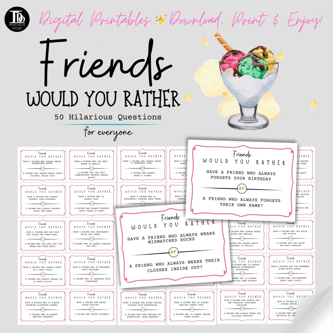 Would You Rather Question Trivia for Your Friendsgiving | Reunion ...