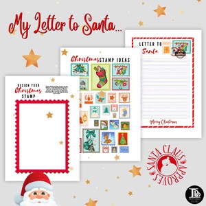Santa's Activity Bundle | Printable Christmas Activity Bundle for Kids ...