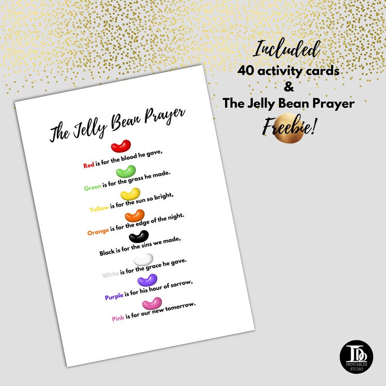 Printable 40 Lent Activity Cards / Lenten Activity for Children ...