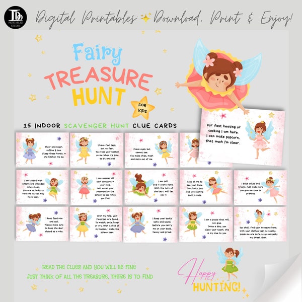 Fairy Scavenger Hunt - Etsy