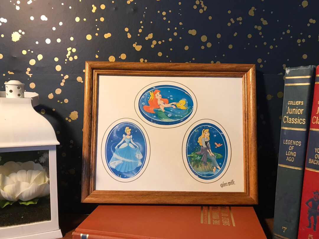 Disney Princess Book Page Collection - Etsy