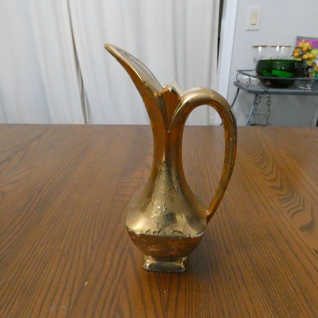 Vintage Hand Decorated, Art Deco, Hollywood Regency, Stylized Porcelain ...