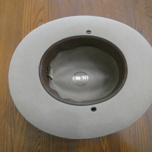 Vintage Stratton Beige Self Forming Felt Hat With Leather Strap Size 7 ...