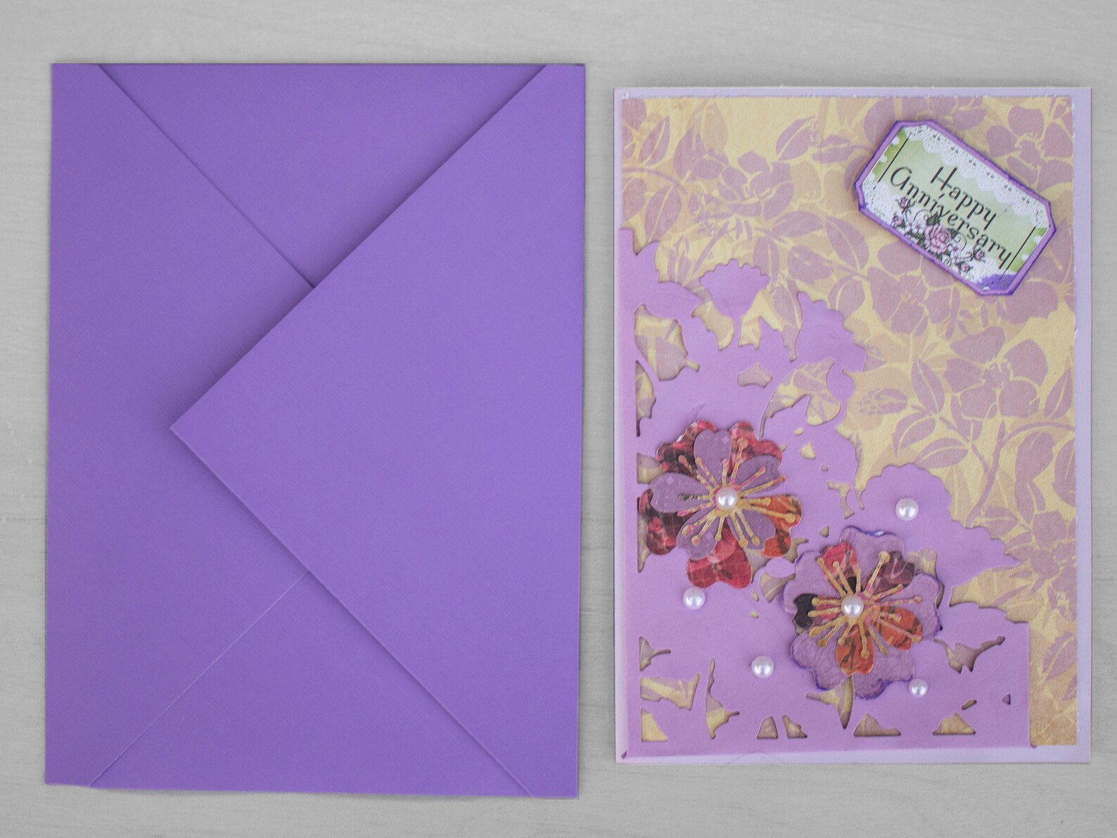 Wedding Anniversary Greeting Card Etsy