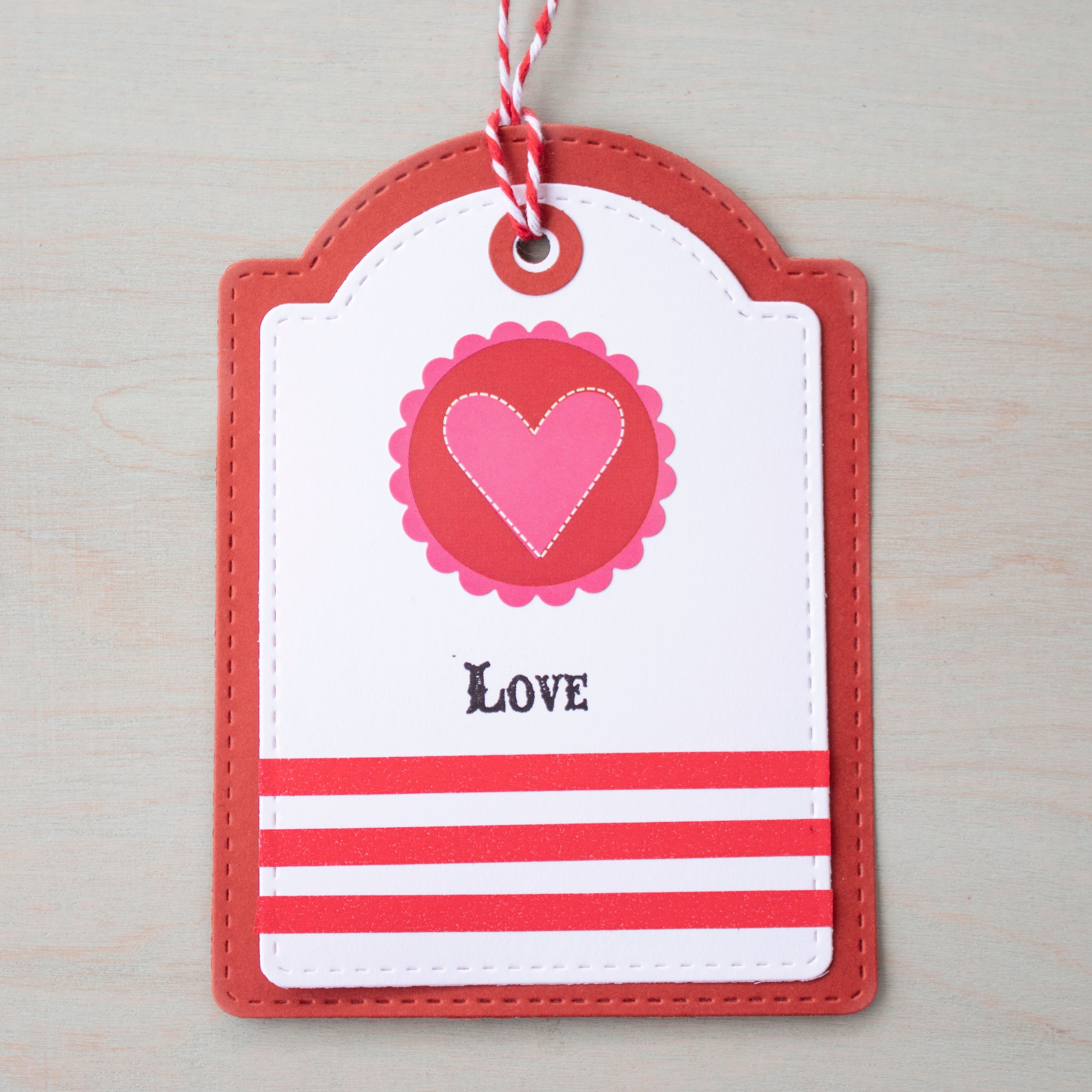 Heart Valentine Day Gift Tags Set - Etsy
