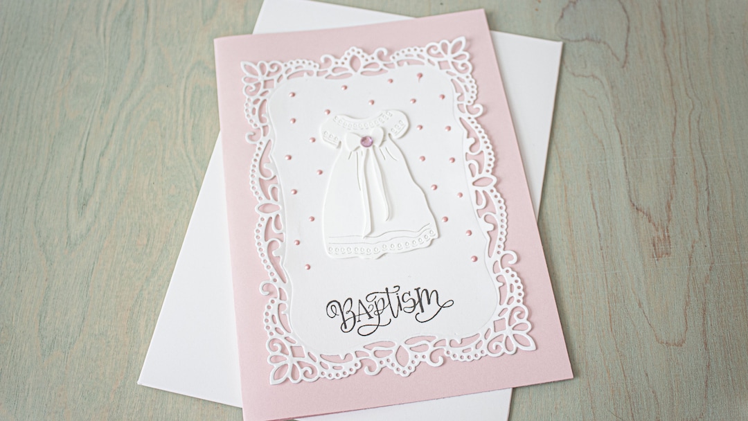 Baptism Greeting Card, Religious Card, Baby Card - Etsy
