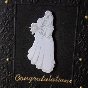 Embossed Wedding Congratulations Greeting Card - Etsy