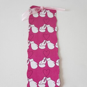 Breast Cancer Bookmarks Set of Five - Etsy