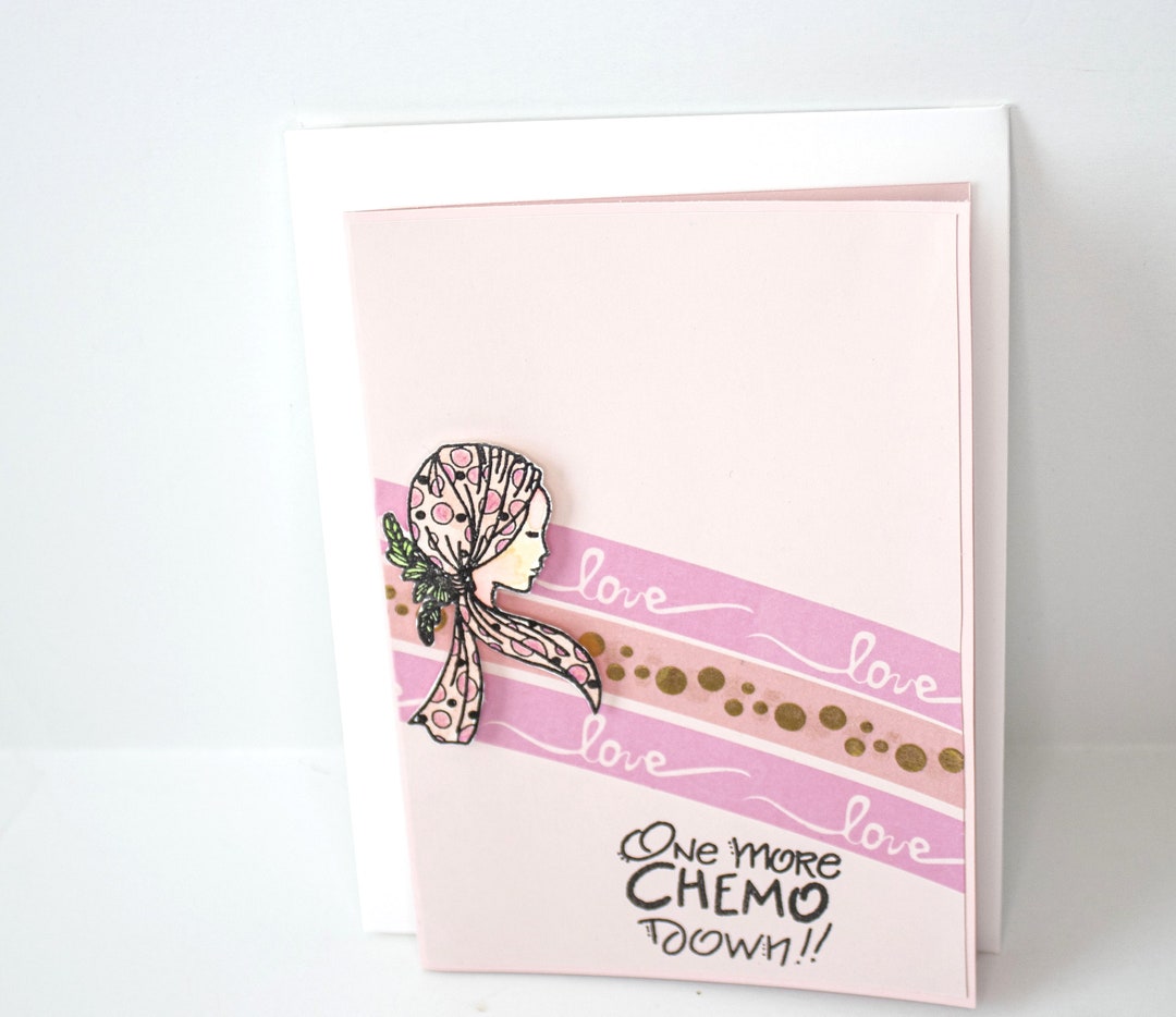 Breast Cancer Chemo Support Card - Etsy