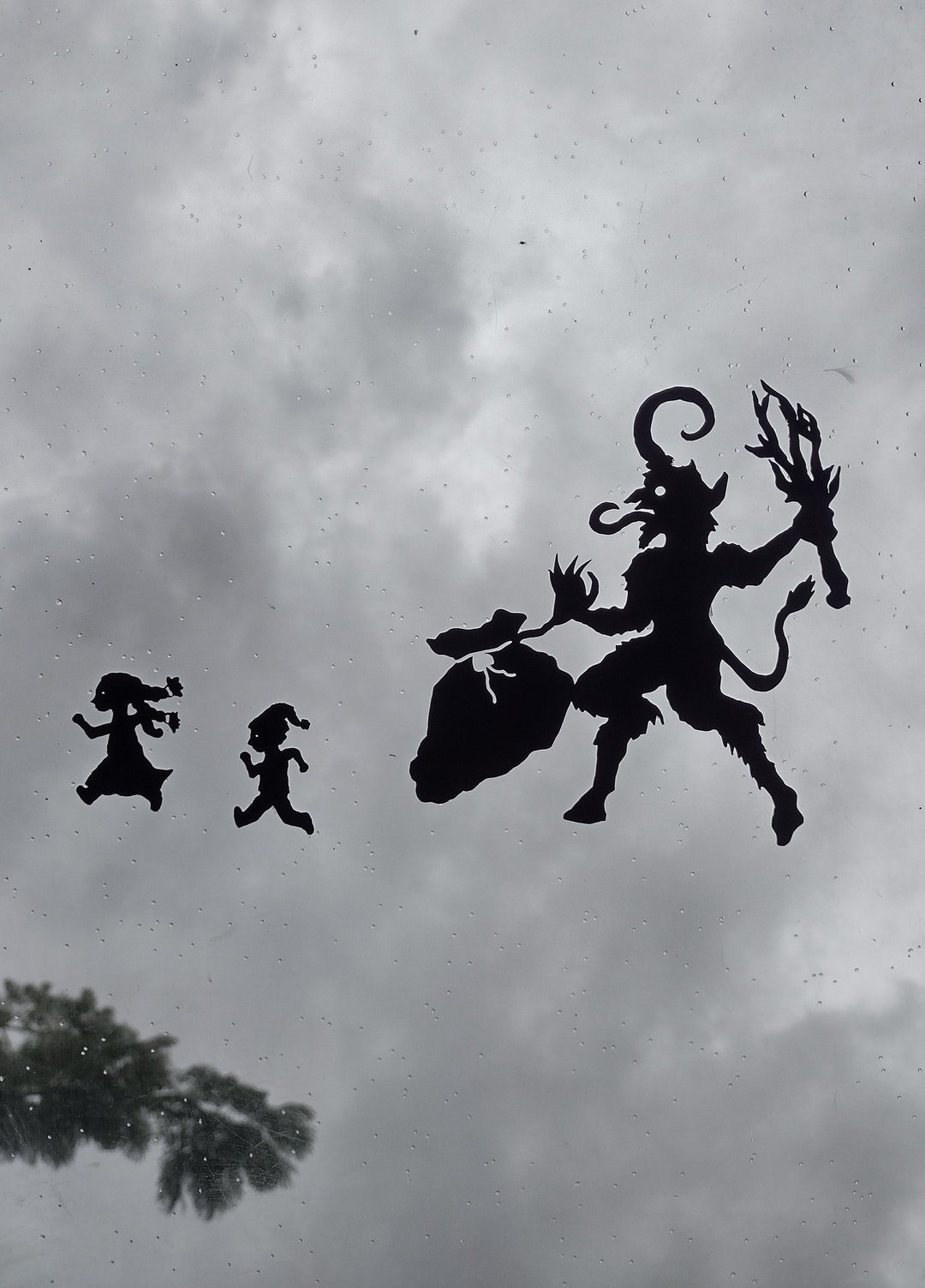 Krampus Silhouette Set - Etsy