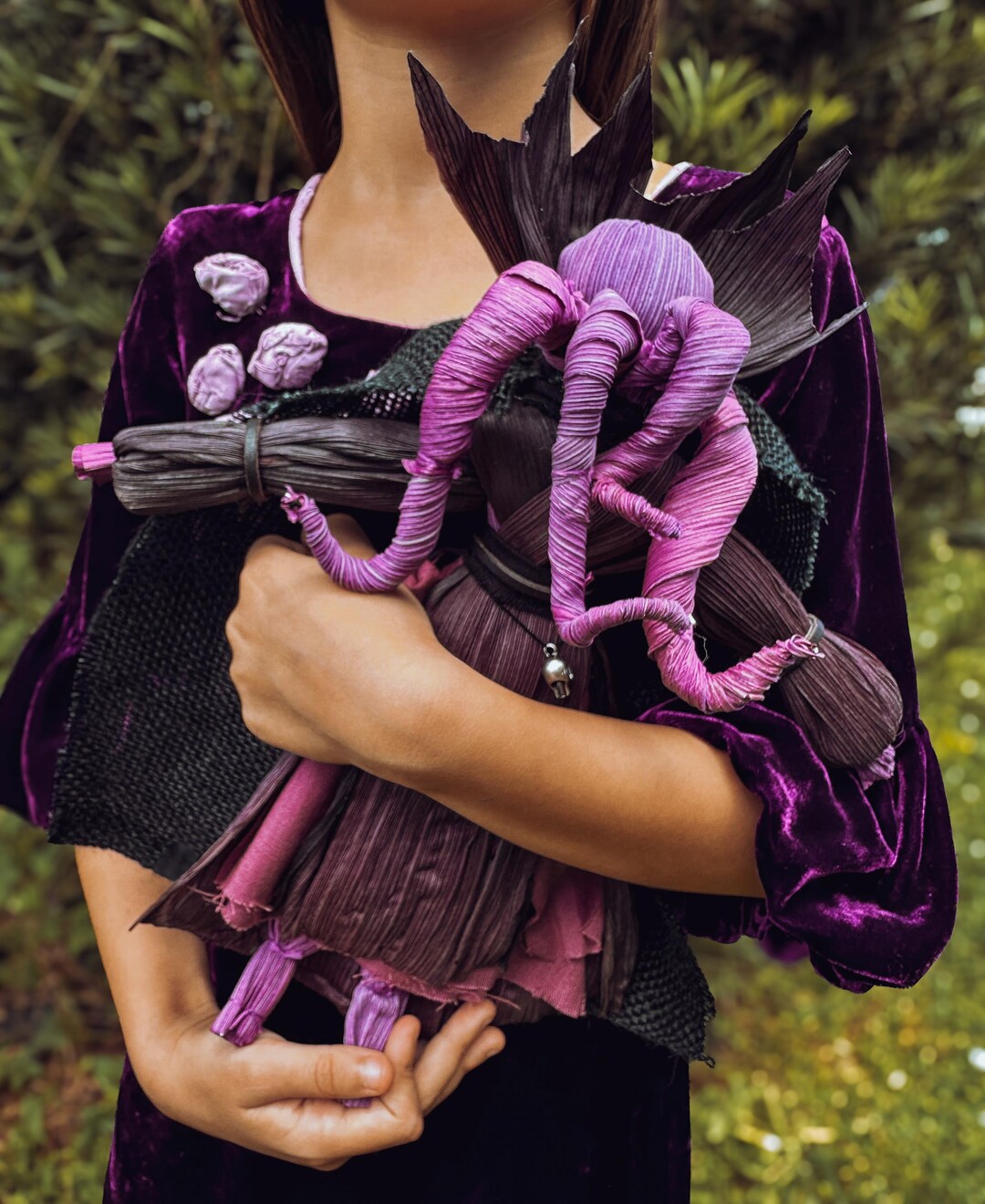 Mind Flayer/illithid Corn Husk Doll - Etsy