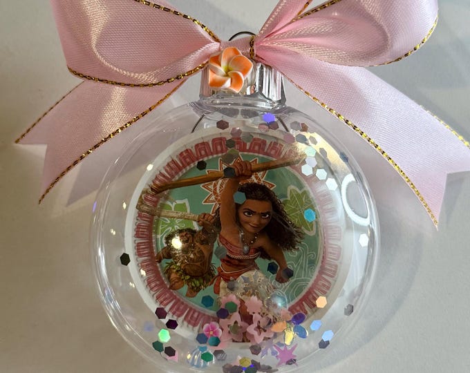 Moana Disney Princess Disc Ornament - Etsy