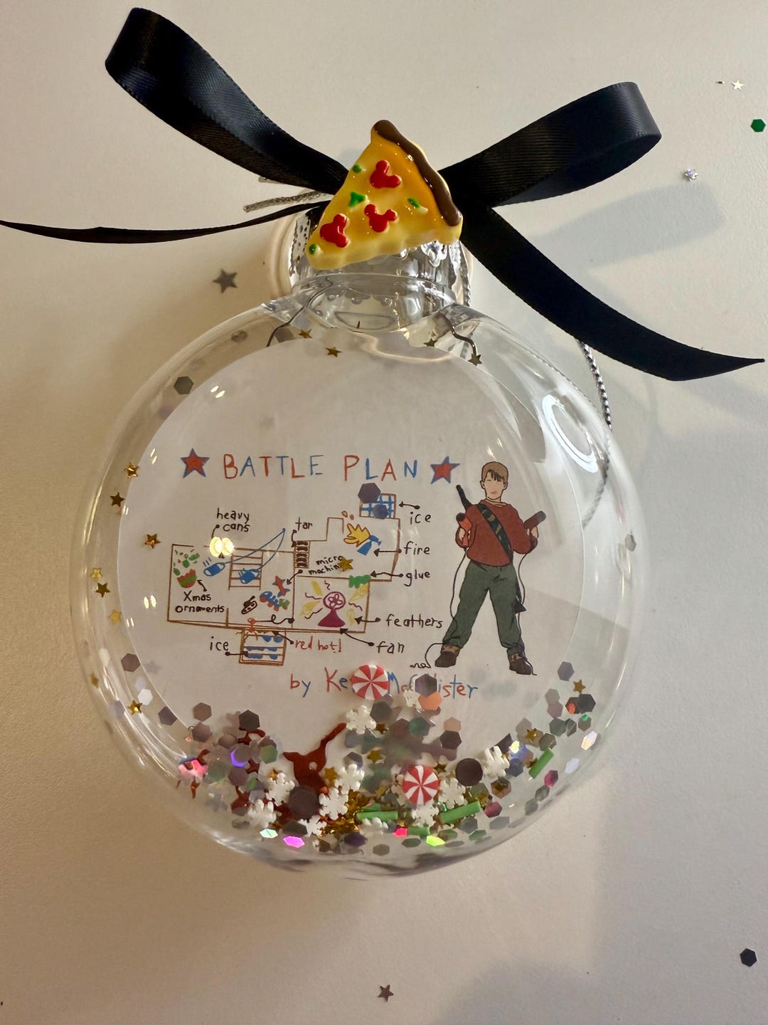 Home Alone Movie Christmas Ornament for Christmas Lovers, Battle Plan ...