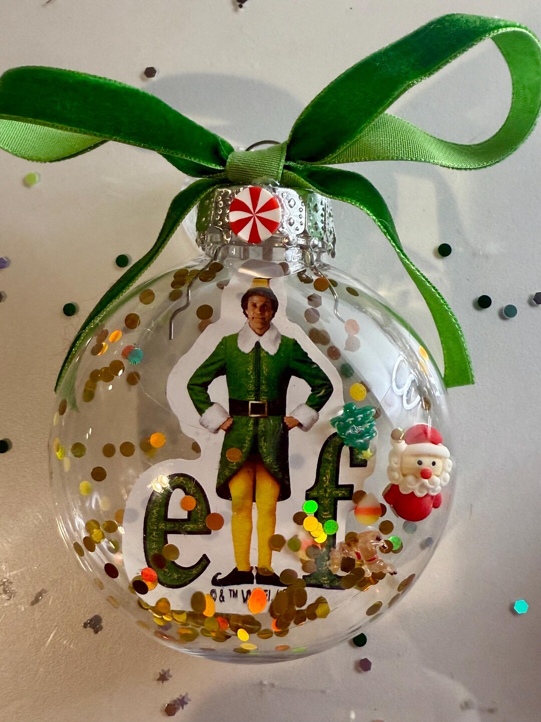 Buddy the Elf Ornaments From the Elf Movie for Christmas Lovers - Etsy